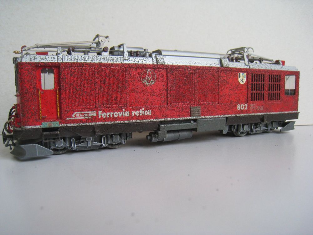 Ferro Suisse Gem 4/4 802 Mod. Beschriftung, Schaumstoffschad (Defekt ...