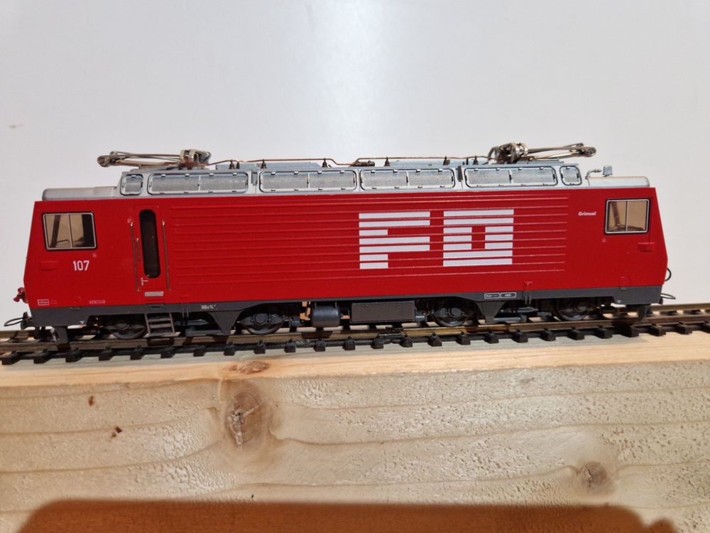 Bemo 1262 207 HGe 4/4 II Nr. 107 Zahnradlok Analog | Kaufen auf Ricardo