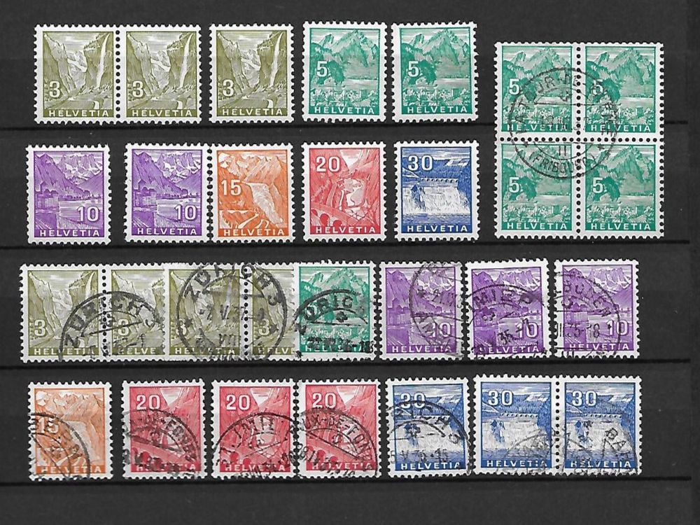 Landsch.**+gest.Restlot 1934 Kat: CHF 159.- | Kaufen auf Ricardo