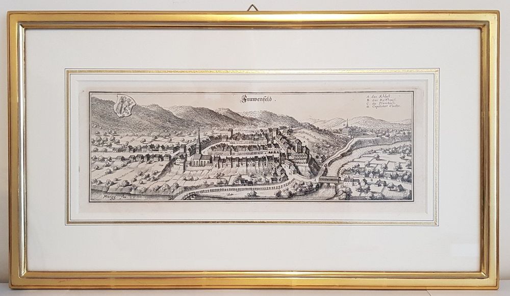 Original antiker Kupferstich von Matthäus Merian (Gebraucht) in Frauenfeld für CHF 220 – nur ...