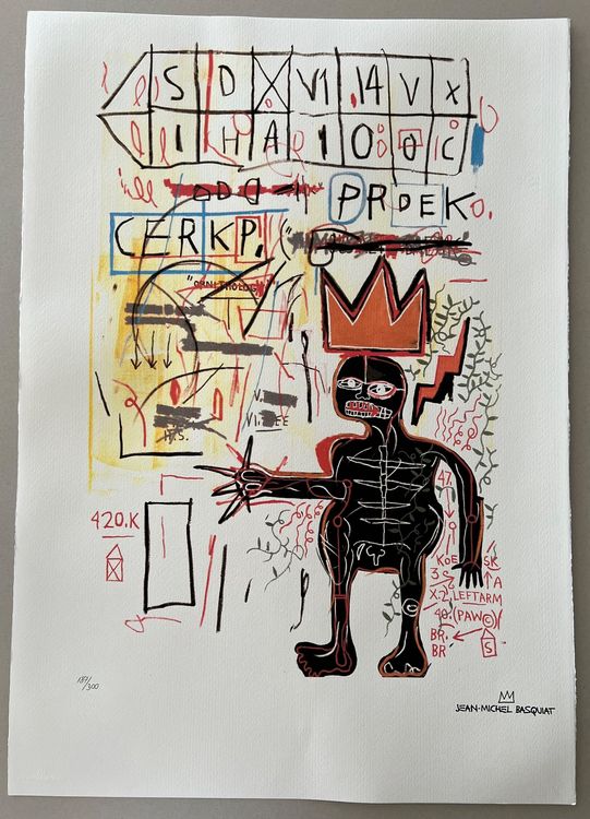 Jean-Michel Basquiat : Untitled 187/300 (Neu (gemäss Beschreibung)) in Basel für CHF 30 – mit ...