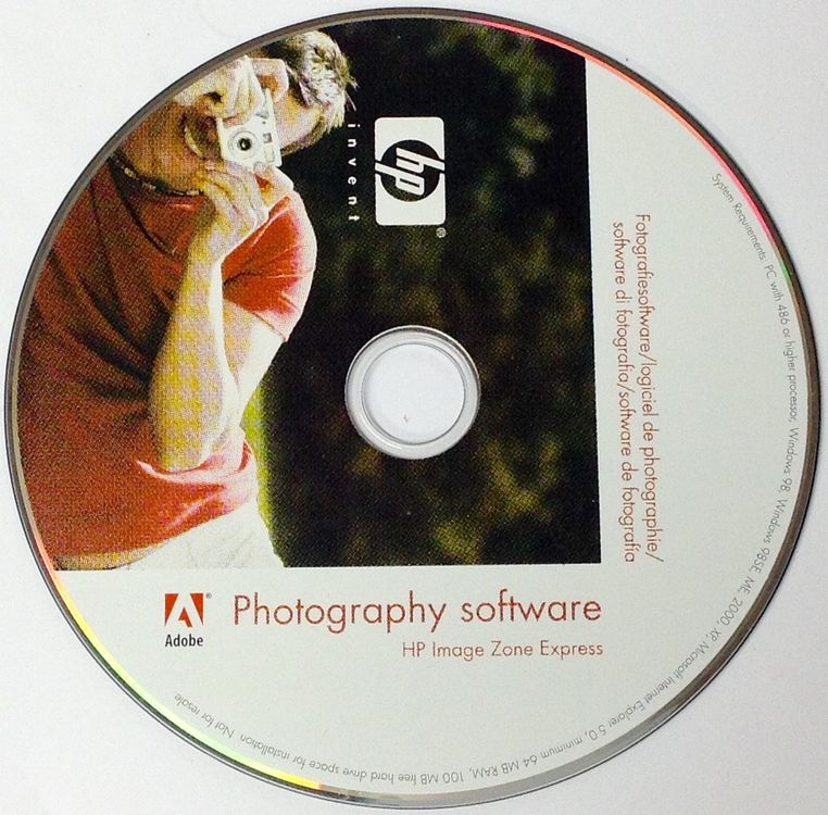 Adobe Photography Software, HP Image Zone Express (Gebraucht) in ...
