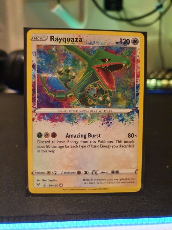 Pokemon Rayquaza Amazing Rare 138/185 | Kaufen auf Ricardo