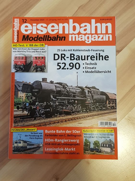 Eisenbahn Magazin 12/2023 (Gebraucht) in Ehrendingen für CHF 1 – mit Lieferung auf Ricardo kaufen