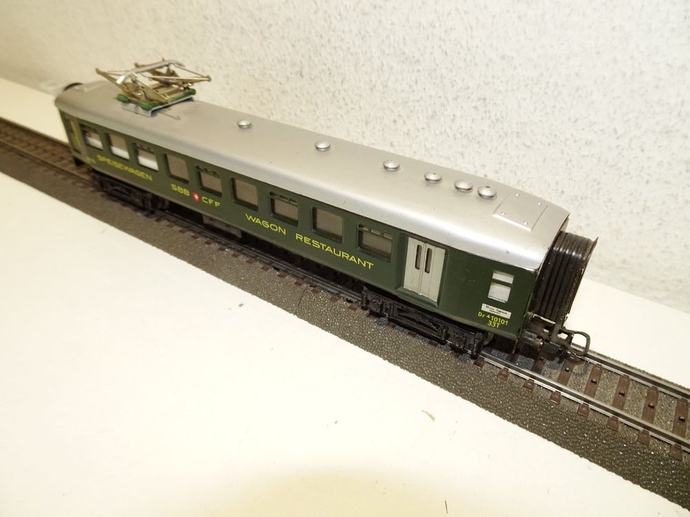 Märklin Speisewagen Restaurant Personenwagen SBB 4016 HO (10 | Kaufen auf Ricardo