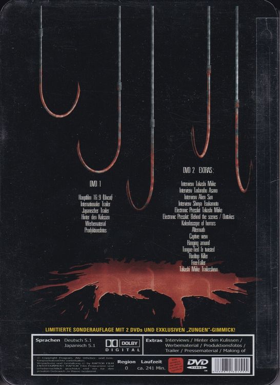 Ichi the Killer (2-DVD Limited Edition) UNCUT (Gebraucht) in Schaffhausen für CHF 39 – mit ...