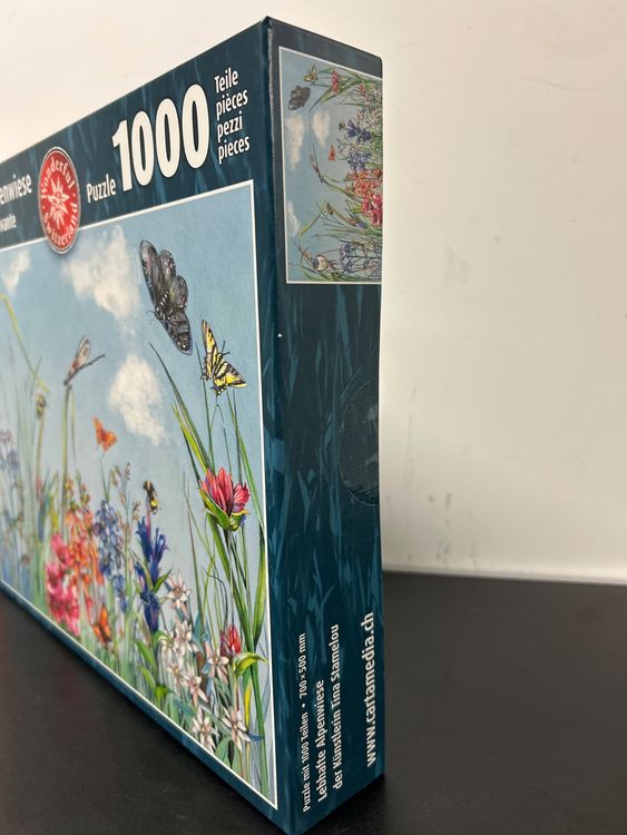 Neu Carta Media 1000 Teile Puzzle "Lebhafte Alpenwiese" (1x) (Neu und originalverpackt) in Inwil ...