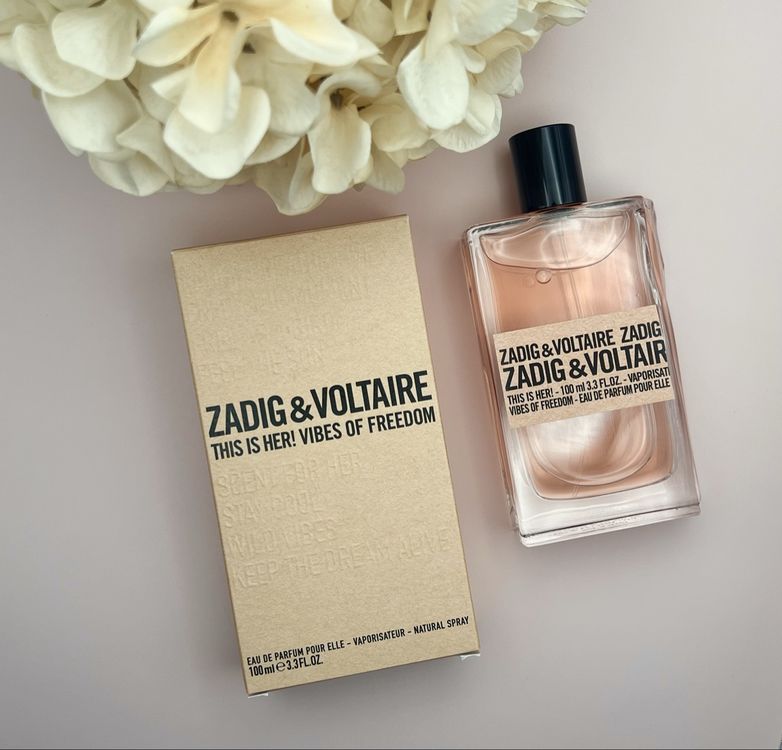 Zadig& Voltaire « This Is Her Vibes of Freedom » EdP 100ml (Neu und ...