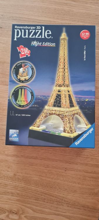 3D Puzzle Eiffelturm | Kaufen auf Ricardo