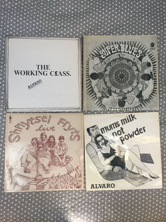 Schallplatten Vinyl Sammlung 7 / Alvaro / schnitzel Frits / | Kaufen ...