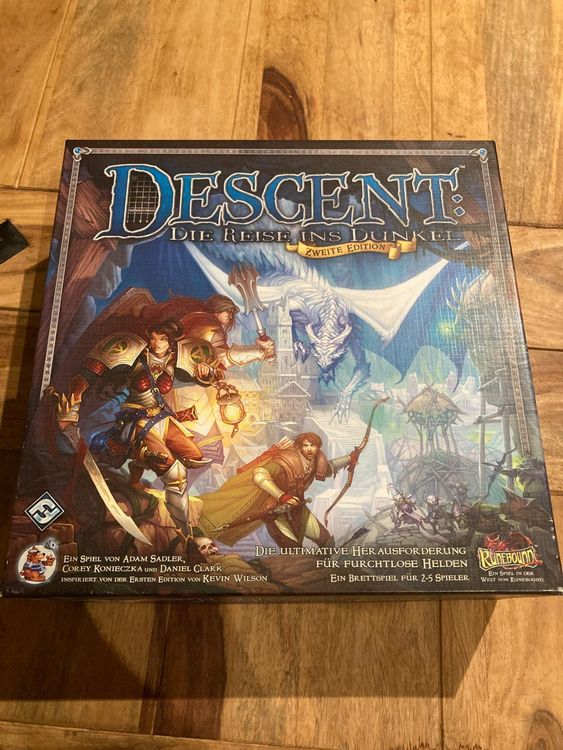 Brettspiel: Descent (DE, zweite Edition) | Kaufen auf Ricardo