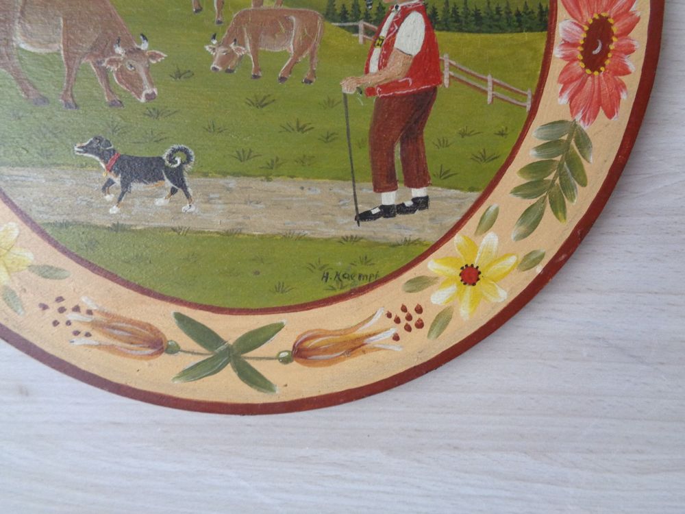 APPENZELLER BÖDELI HANS KAEMPF BAUERNMALEREI NAIVE MALEREI (Gebraucht) in Henggart für CHF 60 ...