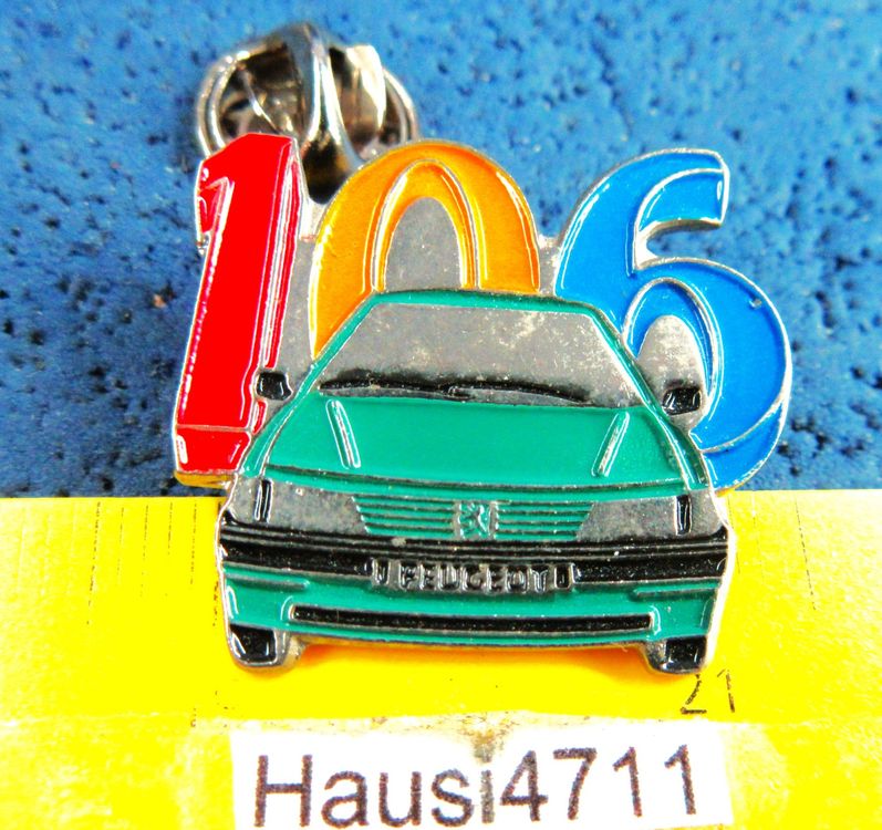 PEUGEOT 106 AUTO PIN GEPRÄGT (Gebraucht) in Ettingen für CHF 0.3 – mit ...