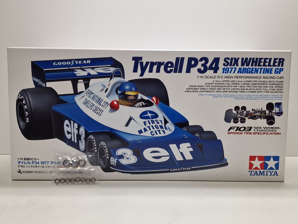 Tamiya Tyrrell P34 Six Wheeler 47486 (2022) RC 1/10 | Kaufen auf Ricardo