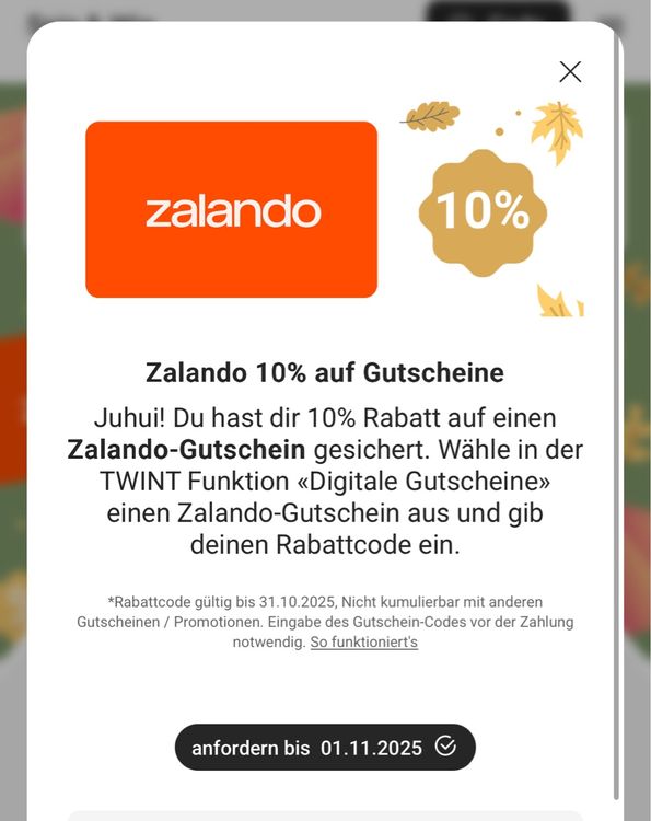 Zalando Gutschein 10 Prozent