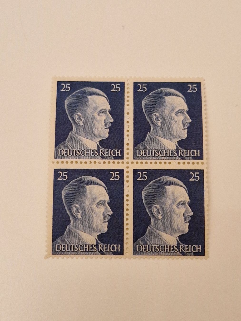 Adolf Hitler 1941 postfrisch ** Viererblock (Neu (gemäss Beschreibung ...