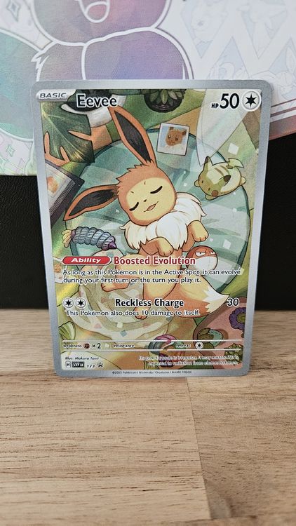 Rare Carte Pokémon EVV : Évoli TG08/TG30, neuf et protégé! (Neu (gemäss ...