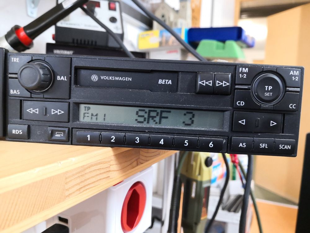 Volkswagen Beta Autoradio mit CD-Player (Gebraucht) in Innertkirchen ...
