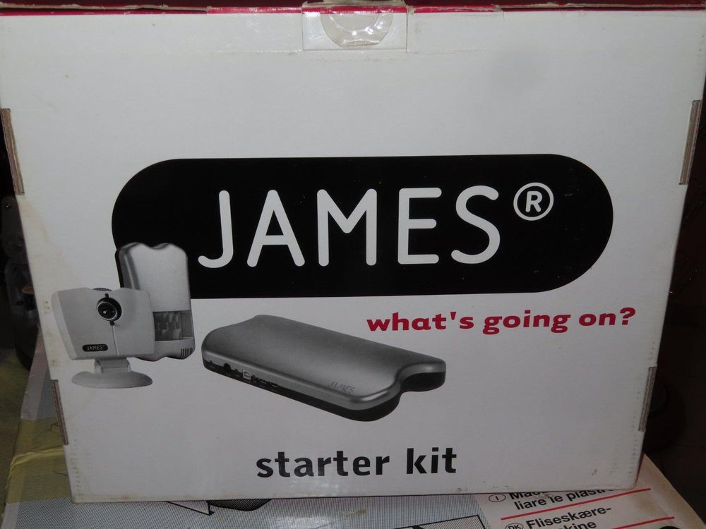 James Starter Kit Sicherheitsanlage Kamera Überwachung Haus (Gebraucht ...