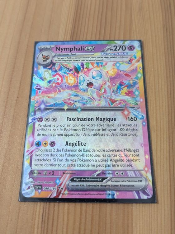 Carte Pokémon Nymphali Ex FR (SSP 086) (Neu (gemäss Beschreibung)) in ...