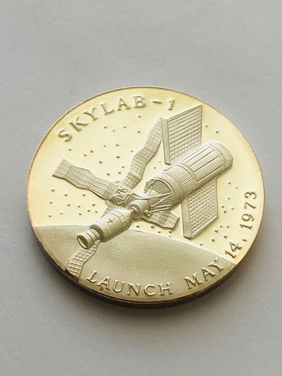 Silber Medaille Skylab 1, 20 Gramm Launch May 14 1973 PP (Neu (gemäss Beschreibung)) in Baar für ...