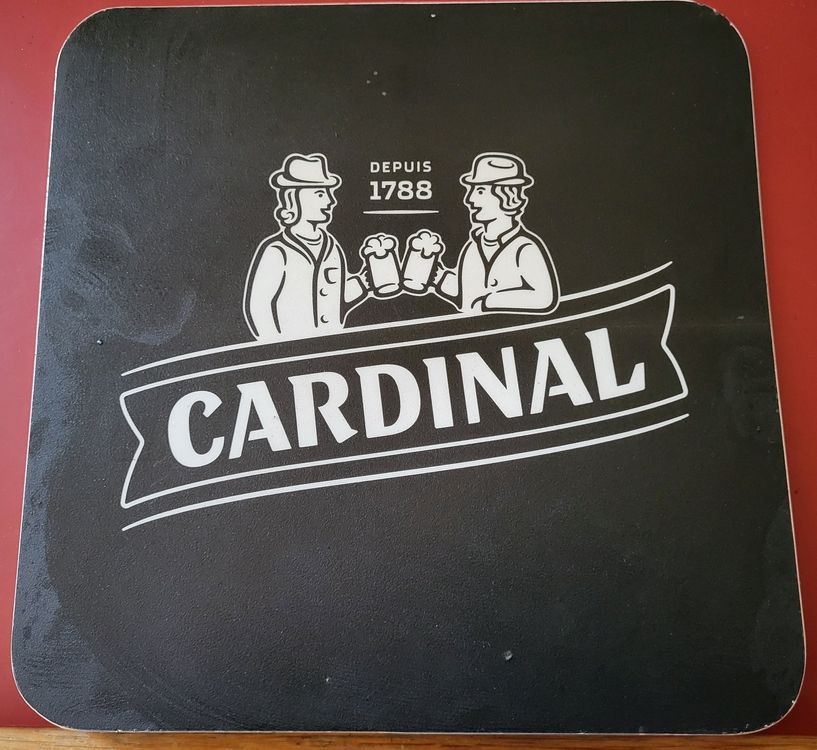 Plaque alu carrée avec pub Cardimal (D'occasion) à Corserey pour CHF 5 ...