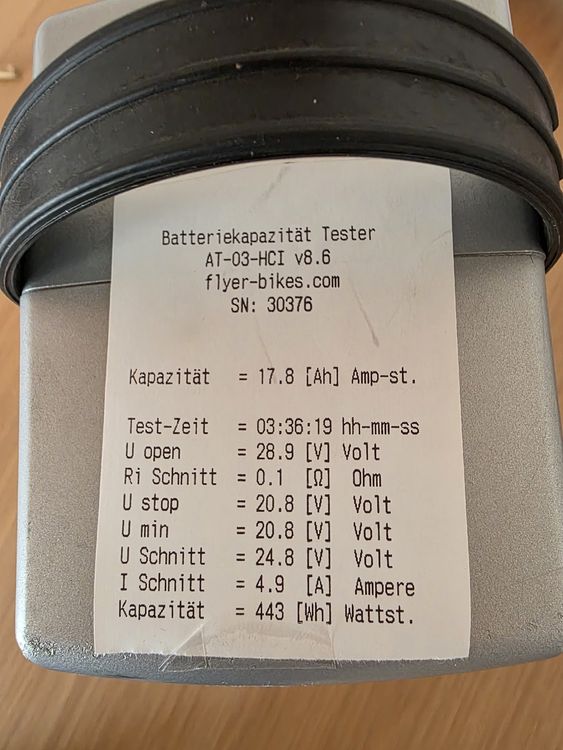 Flyer E-Bike Akku 26V /20Ah (Gebraucht) in Buchs SG für CHF 250 – mit Lieferung auf Ricardo kaufen