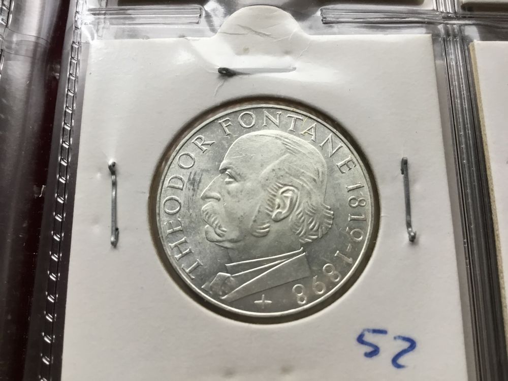 5 DM Fontane 1969 VZ ++ | Kaufen auf Ricardo