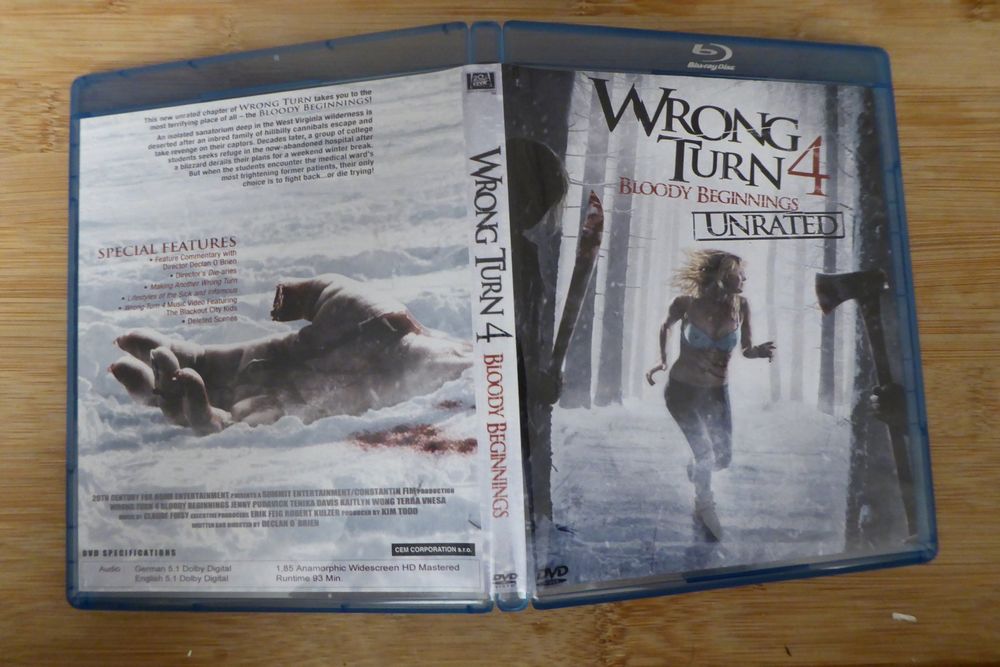 Bluray Wrong Turn 4 unrated | Kaufen auf Ricardo