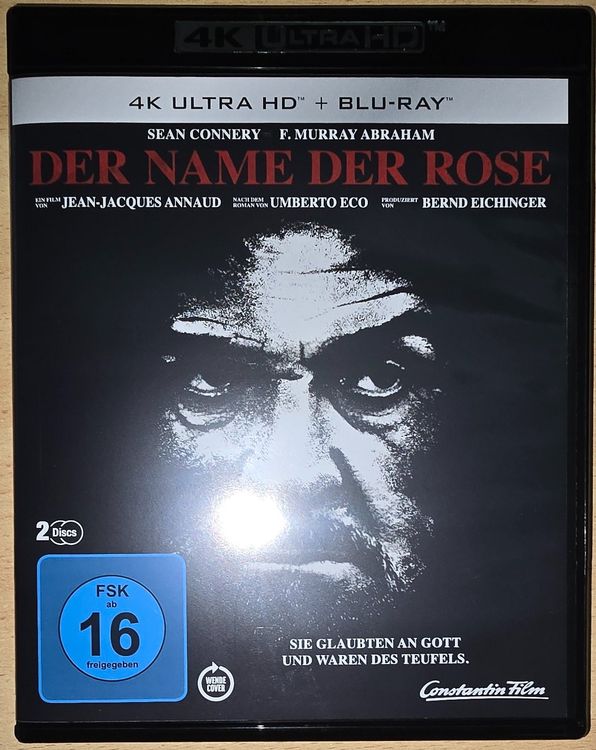 Der Name der Rose - 4K UHD Blu-ray - Top Zustand! (Neu (gemäss ...