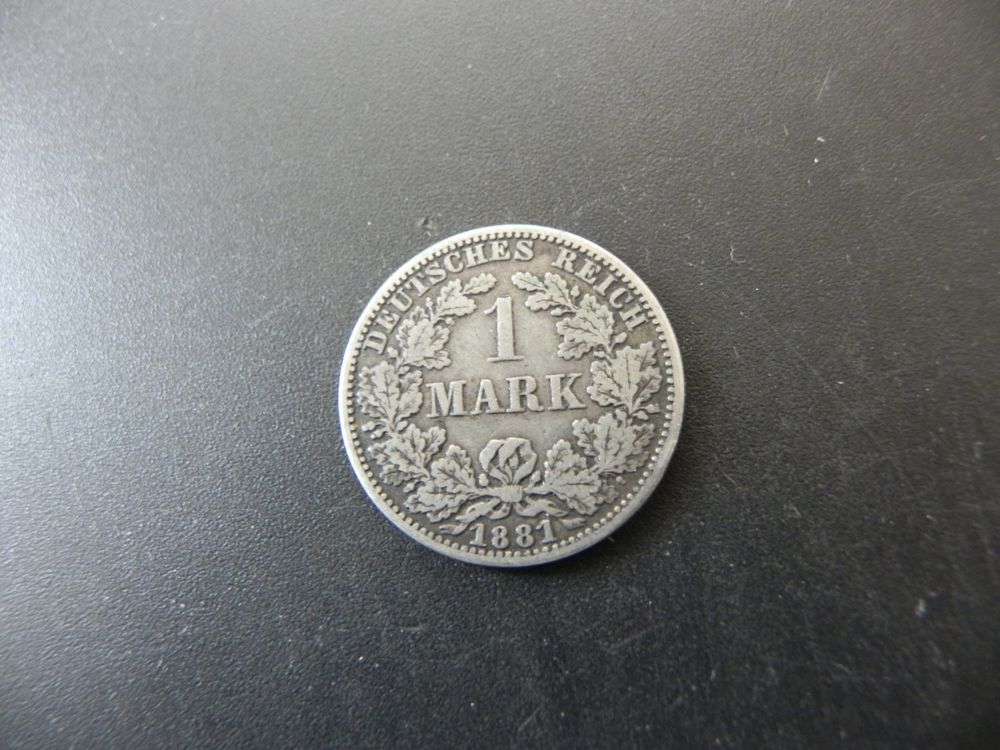 Deutschland 1 Mark 1881 A Silber | Kaufen auf Ricardo