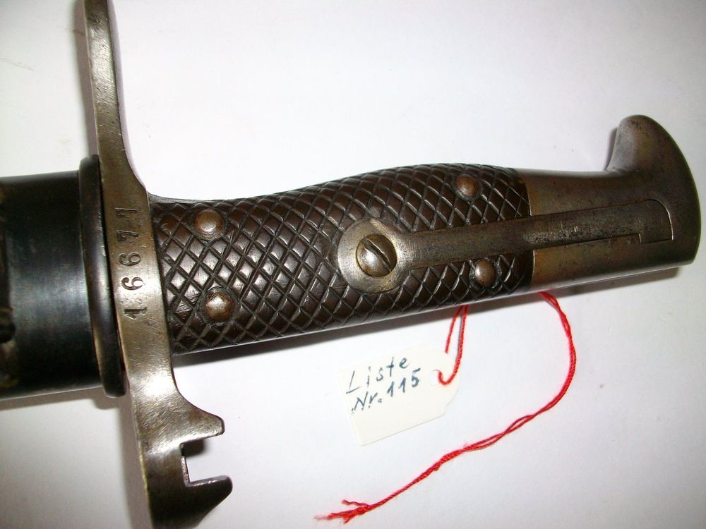 Faschinenmesser Typ Vetterli Ord.1878/81 (Gebraucht) in Bürglen für CHF 170 – mit Lieferung auf ...