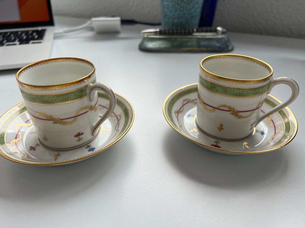 Limoges Porzellan Espresso Tassen (Gebraucht) in Küsnacht ZH für CHF 32 – mit Lieferung auf ...