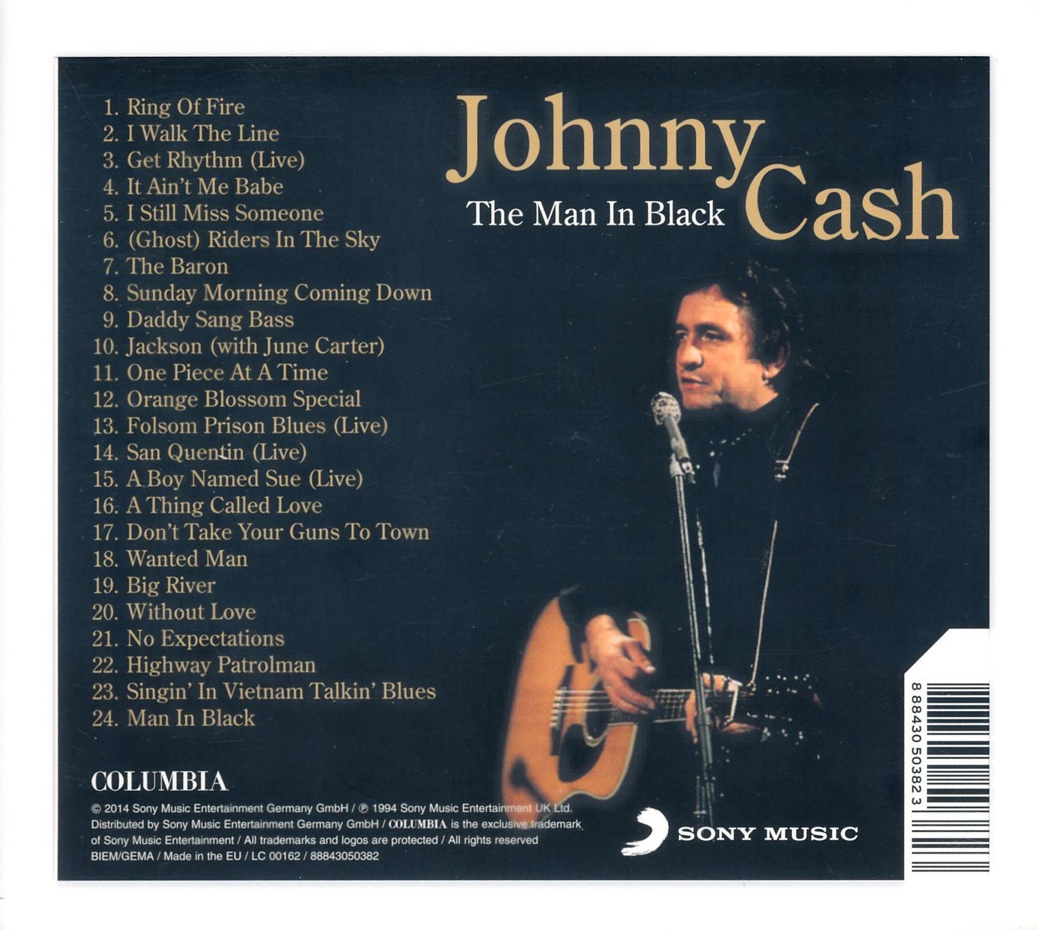 JOHNNY CASH - THE DEFINITVE COLLECTION (CD neuwertig) (Gebraucht) in ...