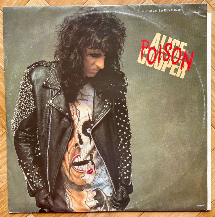 Alice Cooper Poison Vinyl Maxi Single 12" Rock 1989 Kult 80s (Gebraucht ...