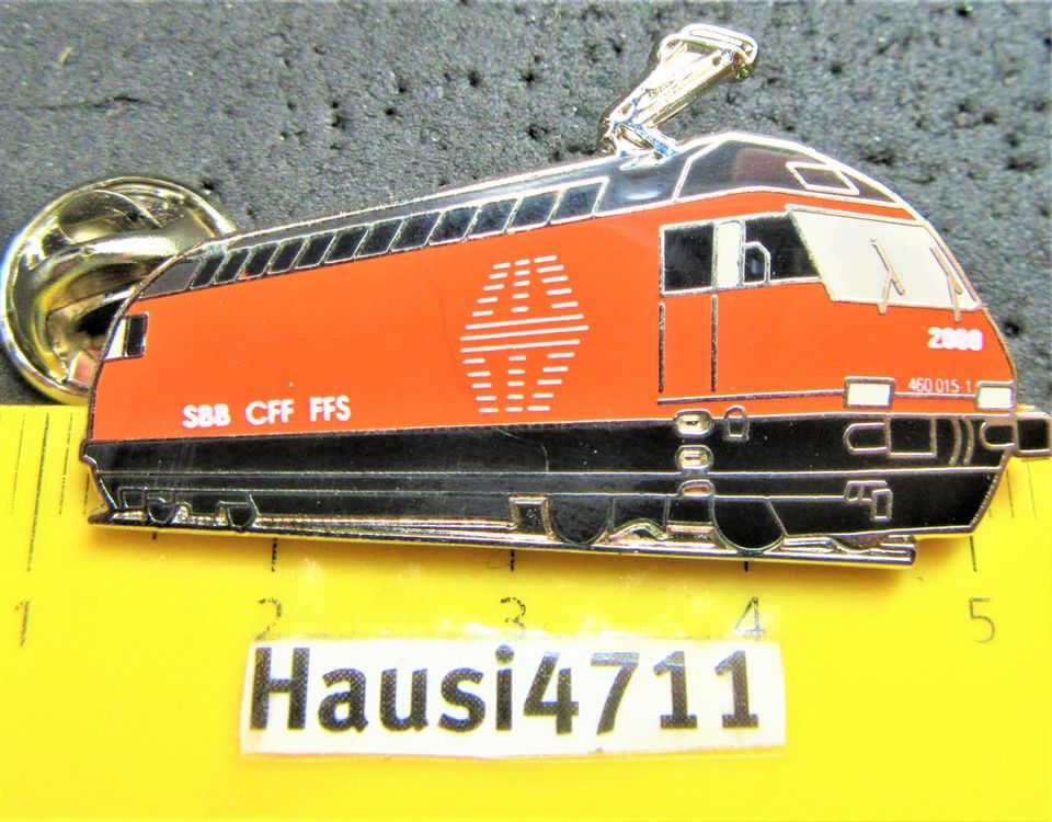 SBB CFF FFS E-Lok rot Re460 PIN 4cm | Kaufen auf Ricardo
