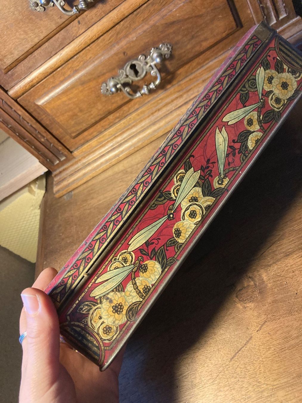 Boite ancienne Libellule Art Déco Blechdose Libelle (D'occasion) à St ...