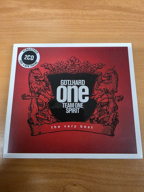 2 CDs - Gotthard – One Team One Spirit - The Very Best (Gebraucht) in ...