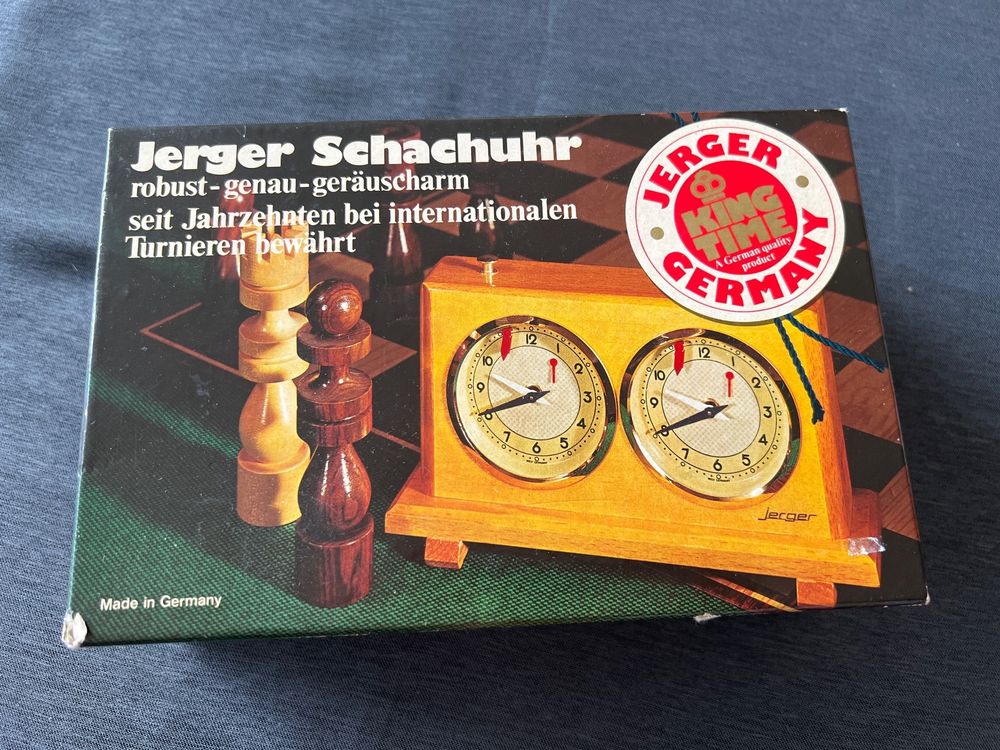 Jerger Schachuhr | Kaufen auf Ricardo