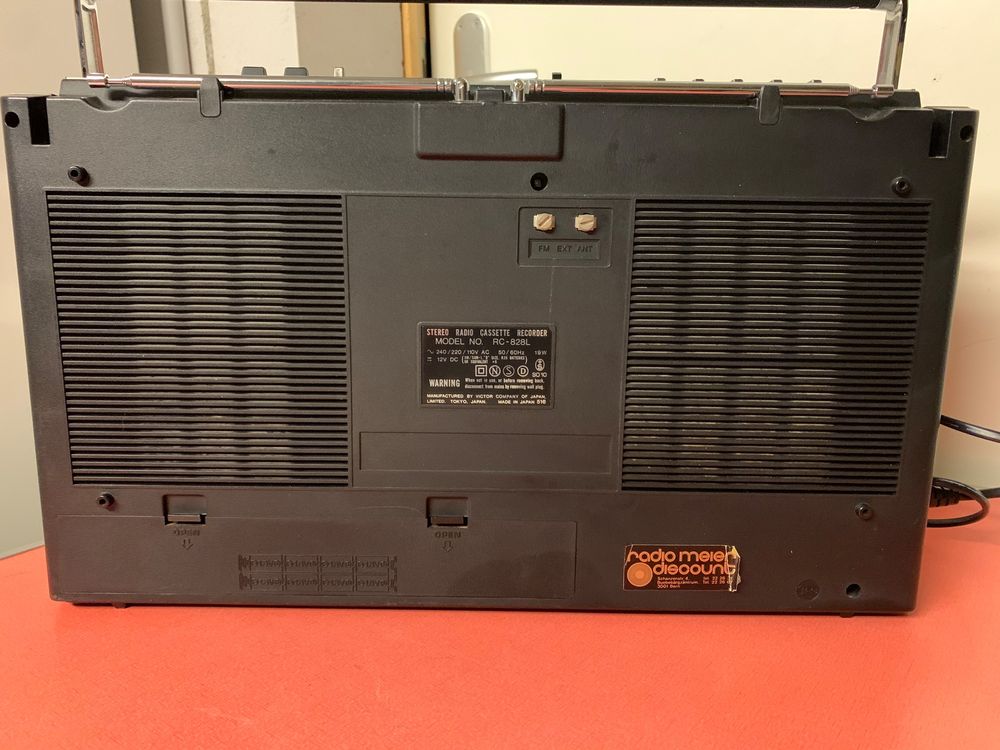 JVC Biphonic Sound System,Radio, Kassettendeck Model RC-828L (Gebraucht ...