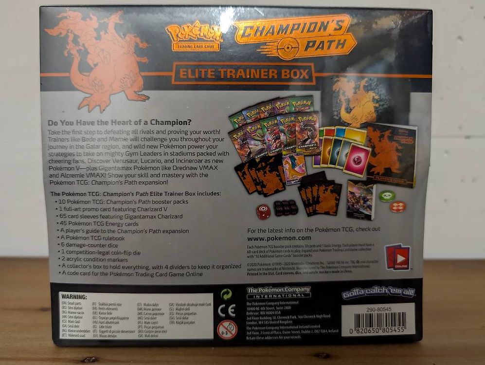 Pokemon Champions Path Elite Trainer Box(EN) (Gebraucht) in Neuenkirch ...