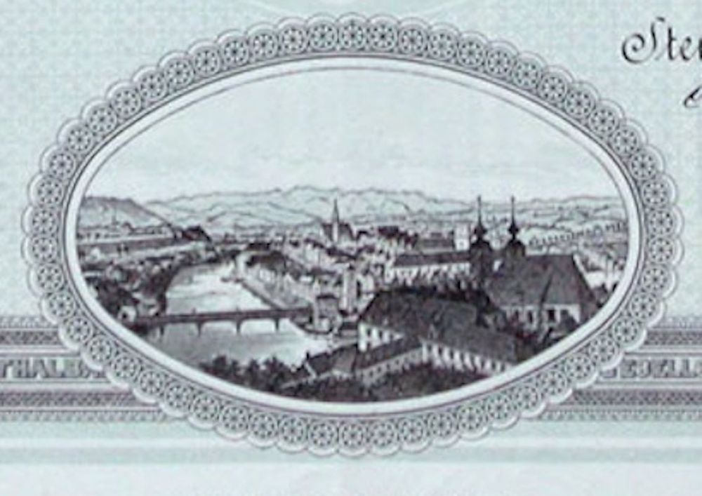 Steyrthalbahn-Gesellschaft, Steyr - 1891 (Gebraucht) in Solothurn für ...