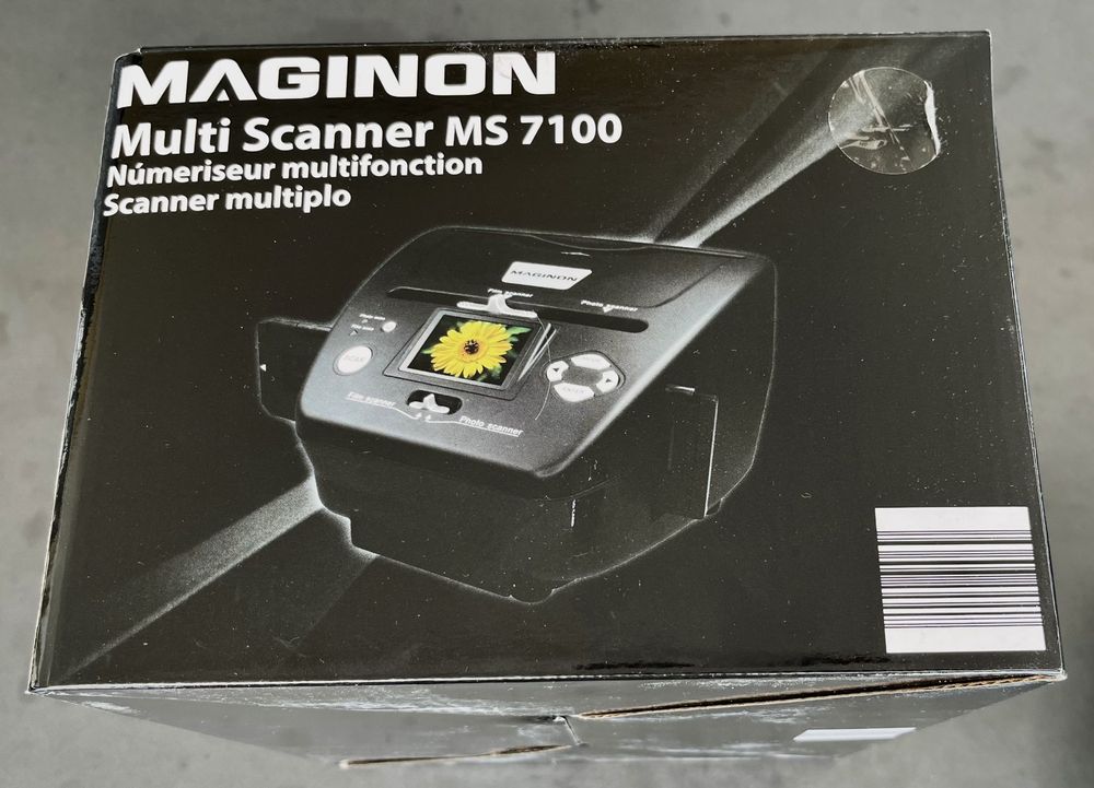 MAGINON Multi Scanner MS 7100 für Dias, Negative und Fotos (Gebraucht ...