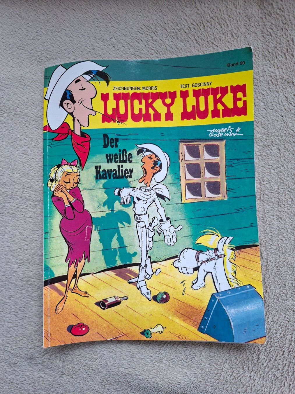 Lucky Luke - Der weisse Kavalier, Band 50, Top Zustand! (Gebraucht) in ...