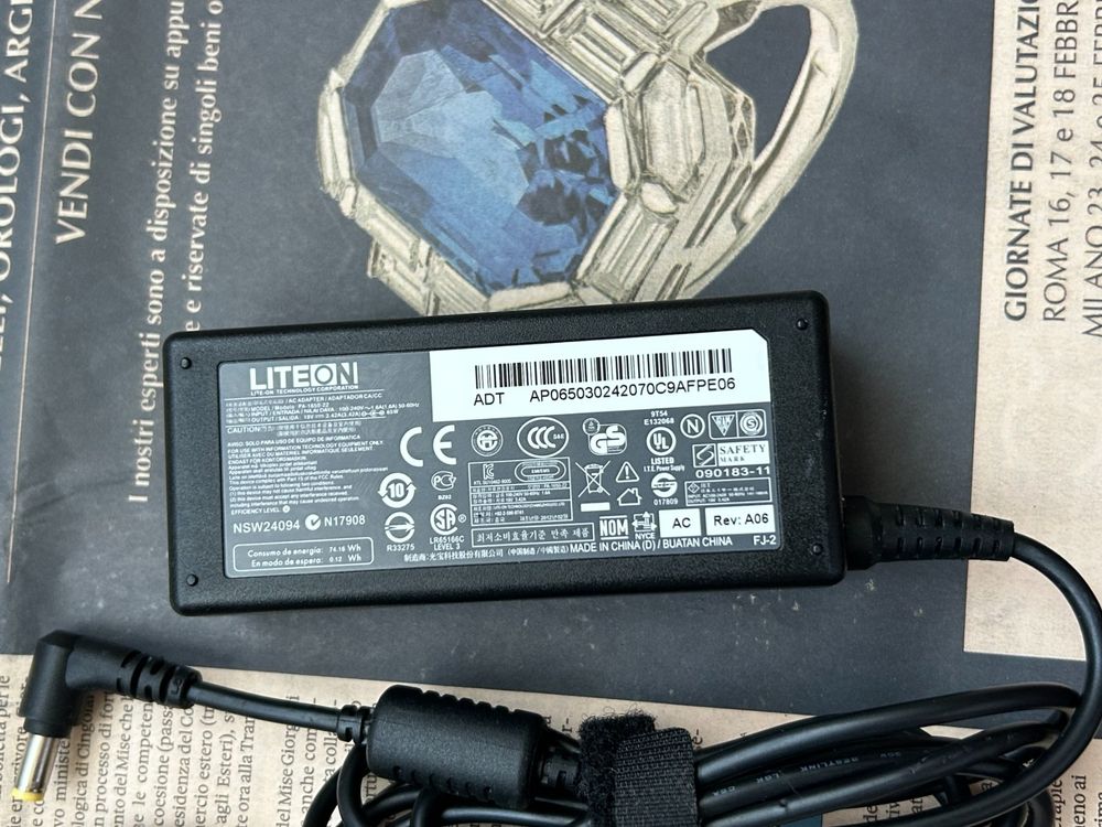 Original LITEON AC ADAPTER, 19V :: 3.42A ~ 65W (Gebraucht) in Oftringen ...