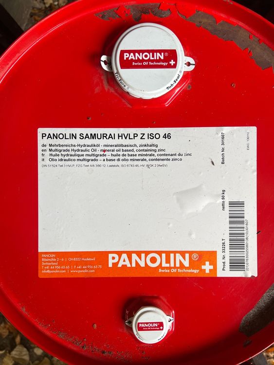 Hydrauliköl Panolin HVLP Iso 46 ab 1 Fr! (Gebraucht) in Brüttisellen ...