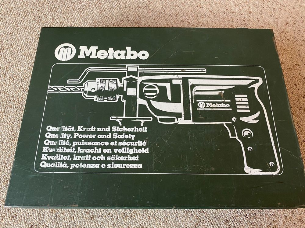 Metabo Bohrmaschine inkl. Koffer | Kaufen auf Ricardo