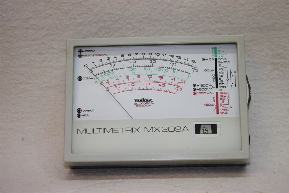 Multimetrix MX209A (Gebraucht) in für CHF 24 – mit Lieferung auf ...
