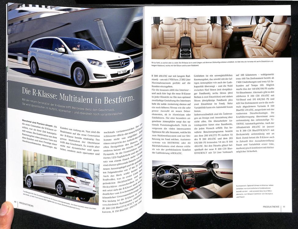 MERCEDES-BENZ visions Heft Ausgabe 2 (2010)Schweizer Journal (Neu ...