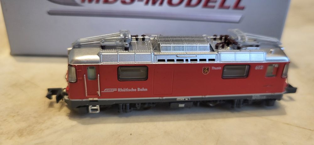 Spur N 1/160 MDS Modell RHB Ge 4/4 Thusis E Lok Ovp (Neu (gemäss ...